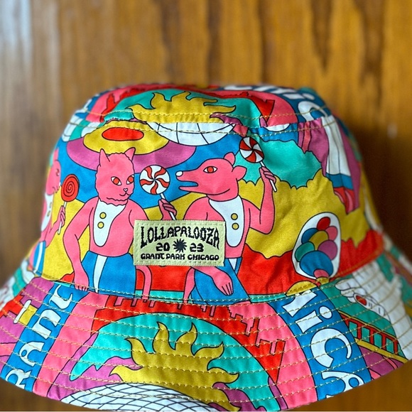Lollapalooza | Accessories | New Official Lollapalooza 223 Bucket Hat ...